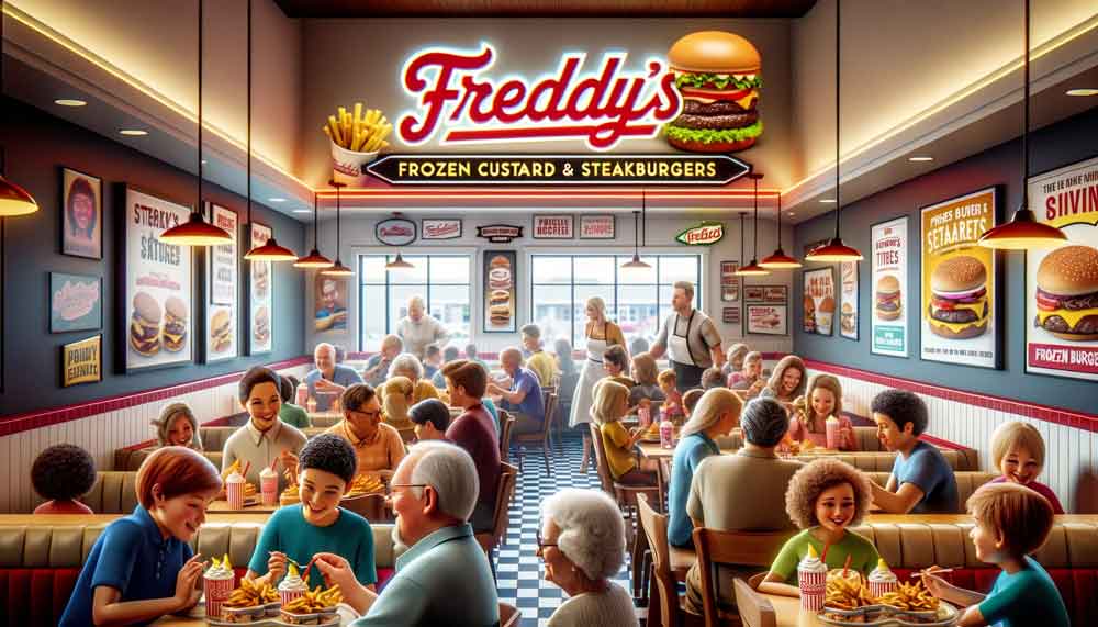 Freddy's Frozen Custard & Steakburgers Menu