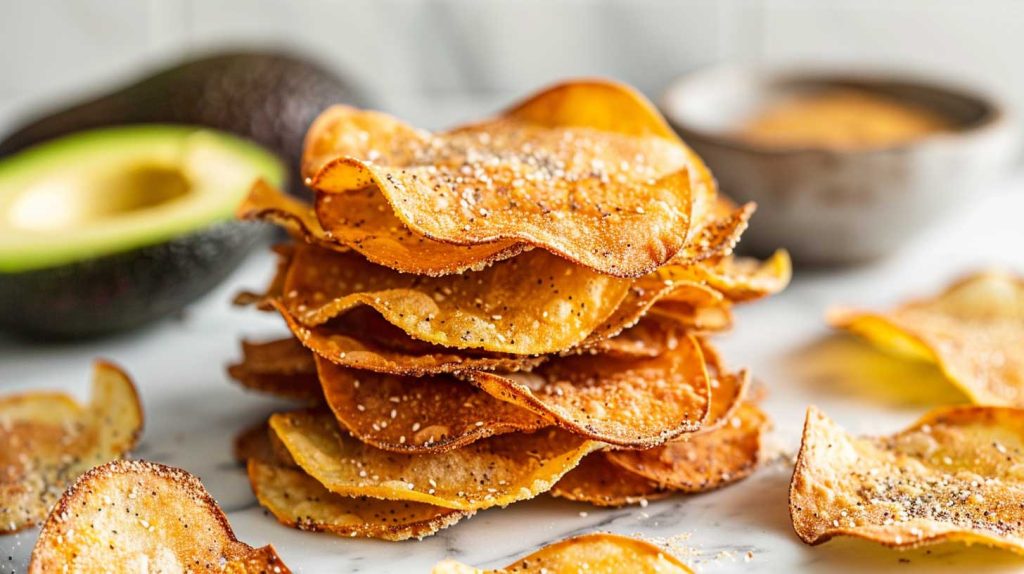 Crispy Keto Avocado Chips – The Perfect Low-Carb Snack!