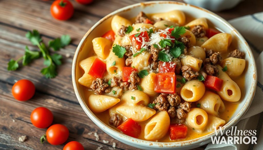 Easy Stovetop Cheeseburger Pasta Recipe