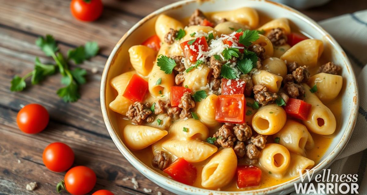 Easy Stovetop Cheeseburger Pasta Recipe
