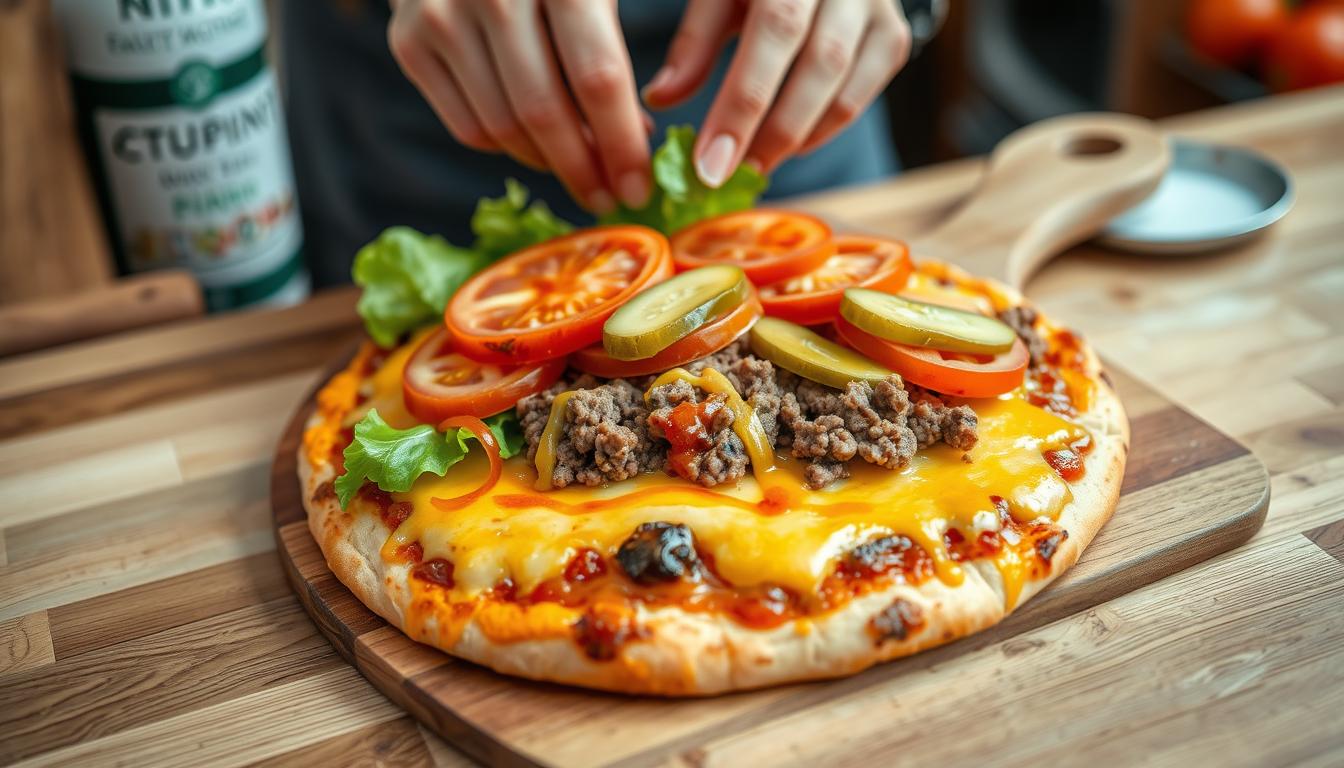 Tasty Cheeseburger Pizza Recipe: Easy Homemade Treat