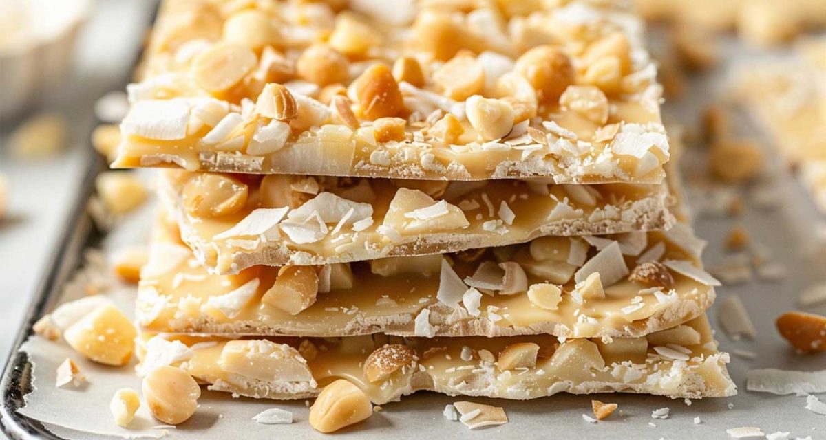 Keto Coconut Macadamia Nut Bark Recipe: A Delicious Treat