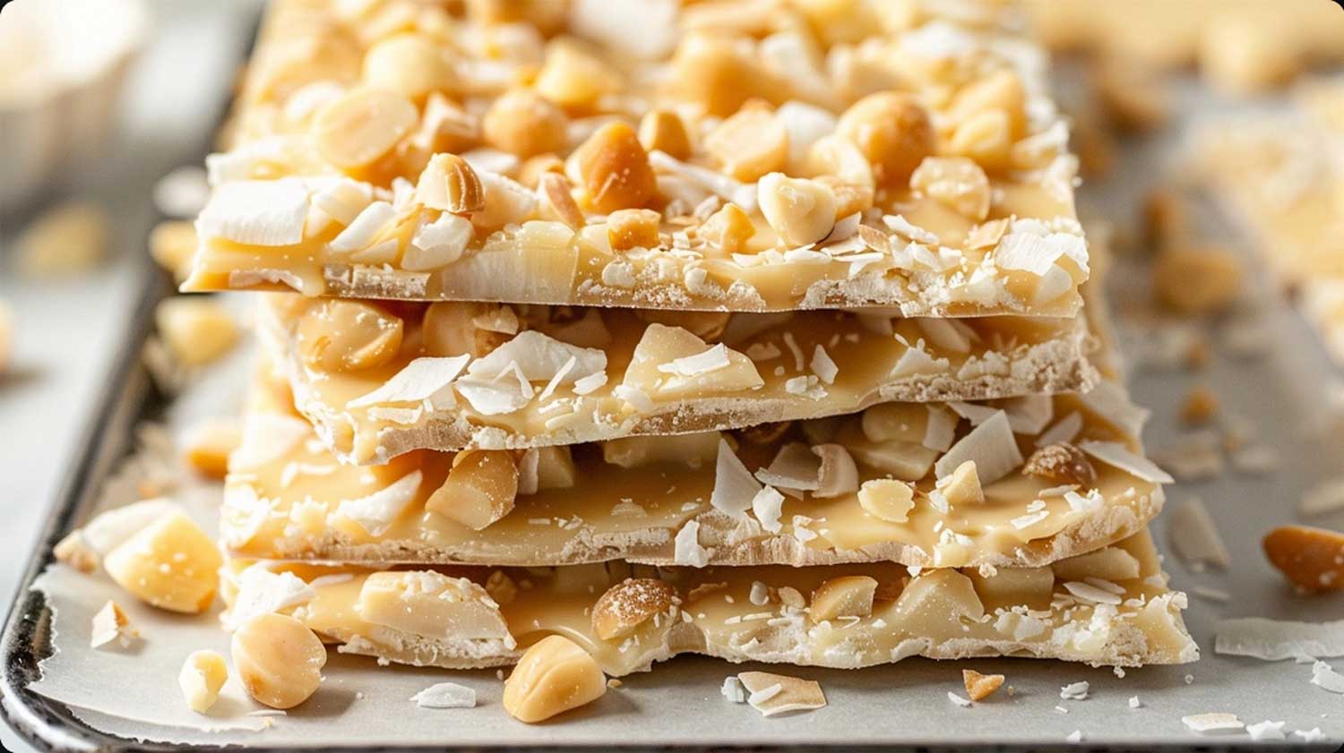 Keto Coconut Macadamia Nut Bark Recipe: A Delicious Treat