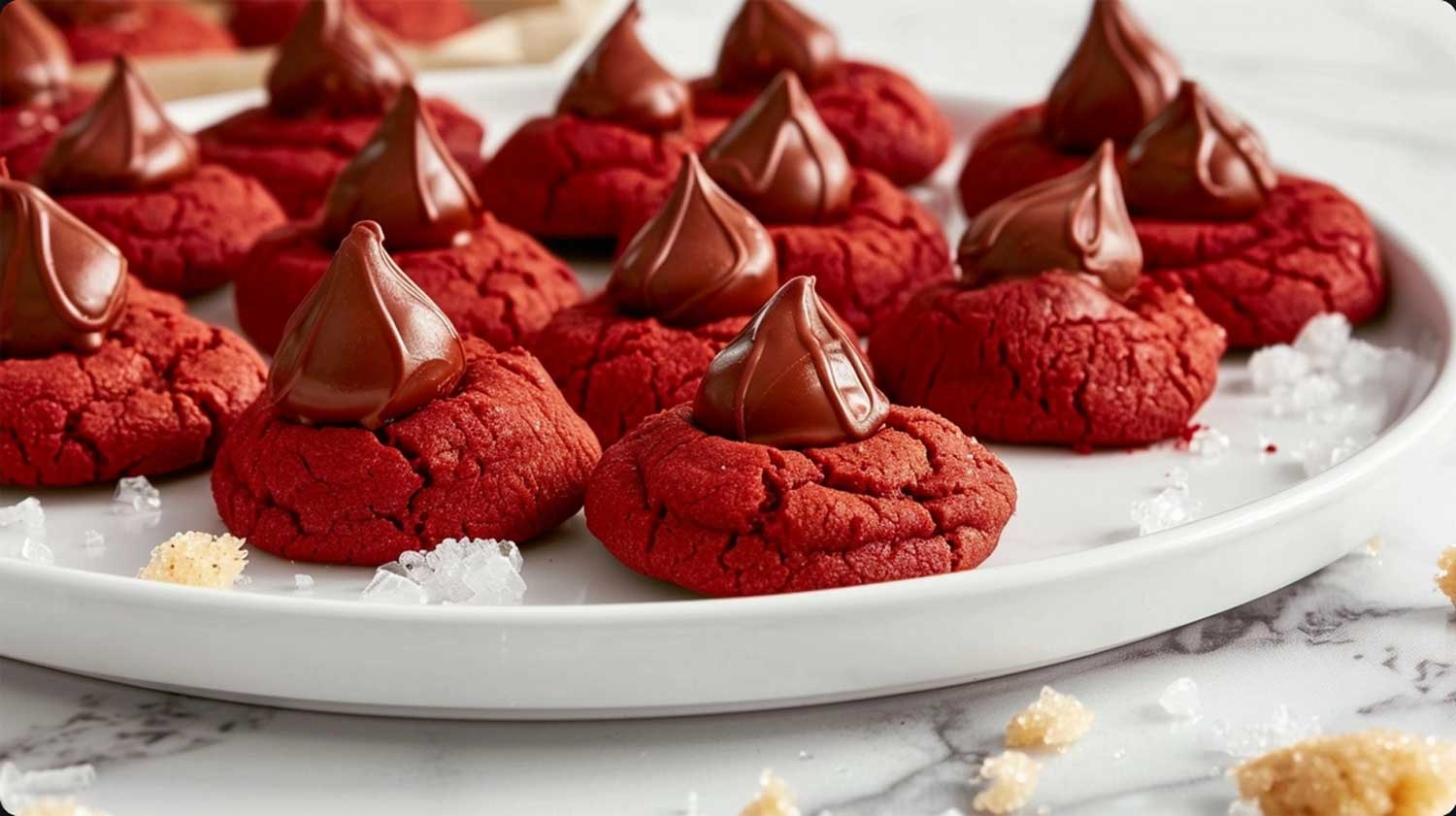 Keto Hershey's Red Velvet Blossoms Cookies Recipe For You