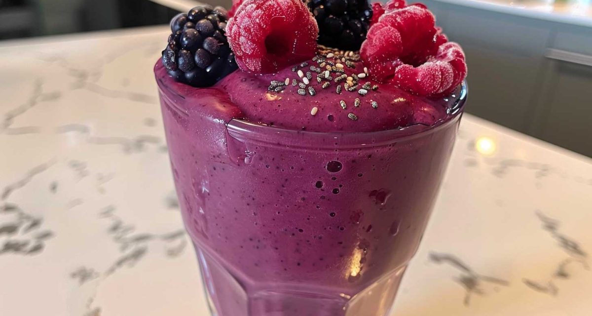 Keto Ginger Berry Smoothie - A Delicious and Healthy Boost