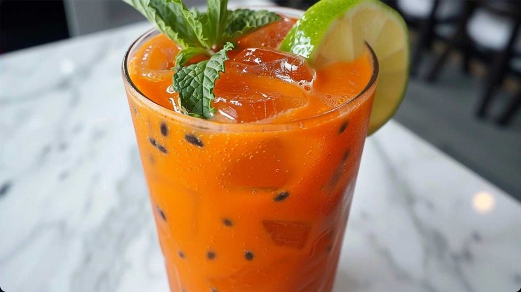 Keto Passion Fruit Cooler Recipe - Refreshing Low-Carb Drink