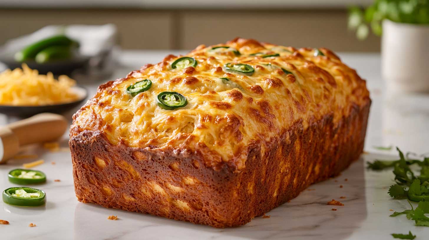 Keto Cheddar Jalapeño Bread Recipe You’ll Want to Make Again