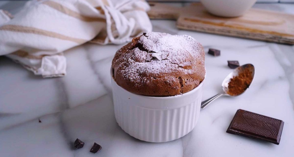 Keto Chocolate Soufflé Recipe - A Fluffy and Rich Dessert!