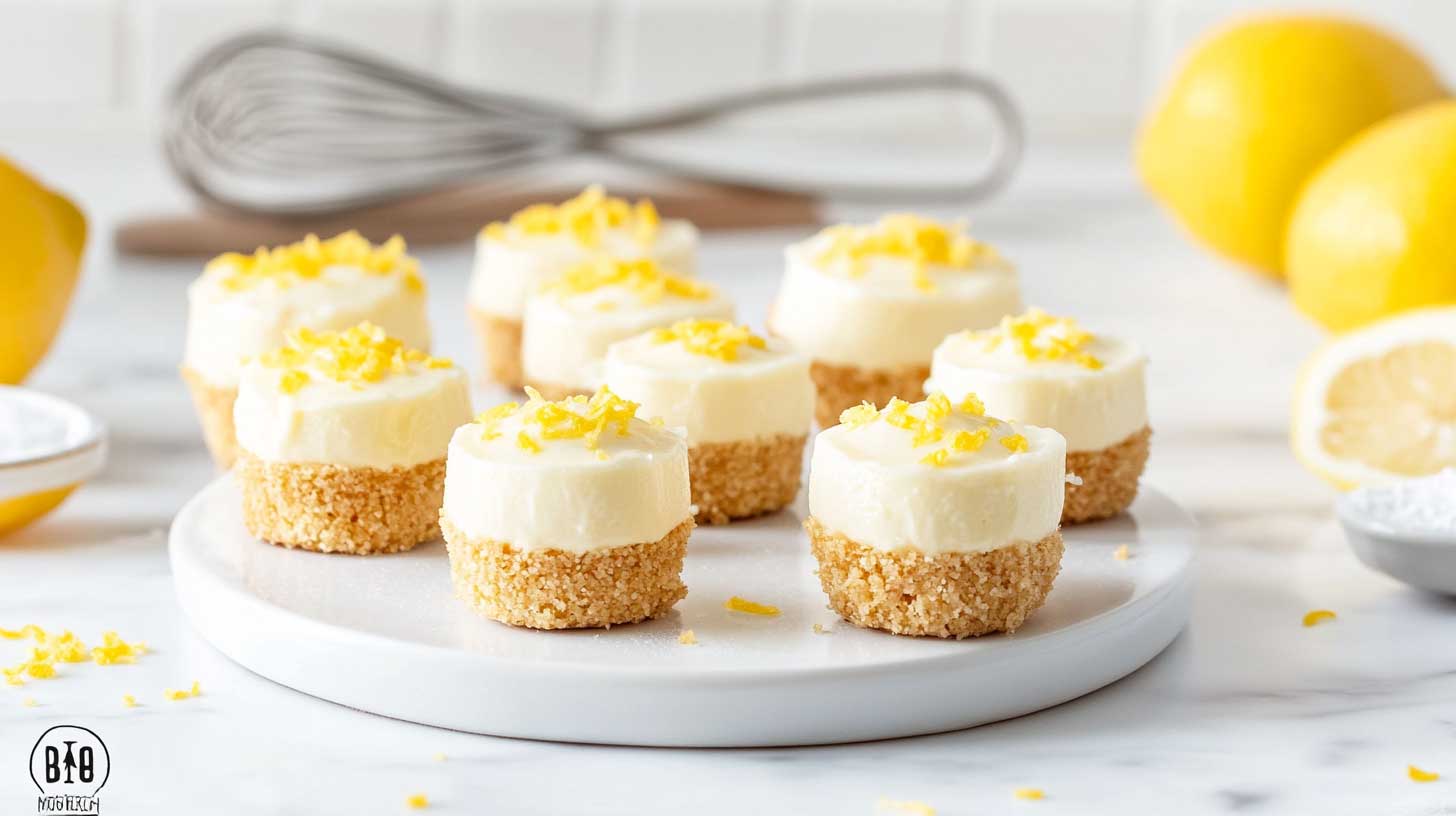 Keto Lemon Cheesecake Bites Recipe: A Tangy Treat for You!