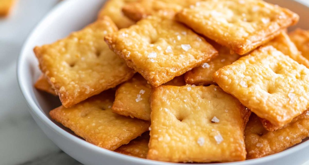 Keto Cheese Crackers Recipe – Crispy, Cheesy, and Low-Carb