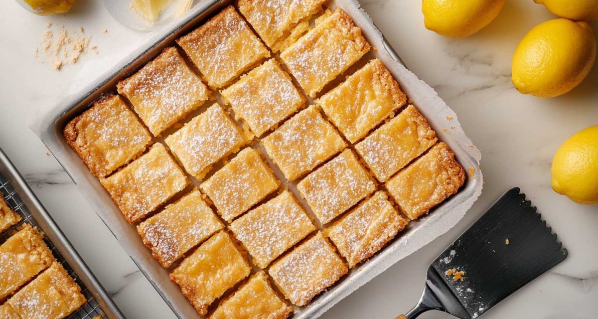 Keto Lemon Butter Breakfast Bars: The Perfect Low-Carb Treat