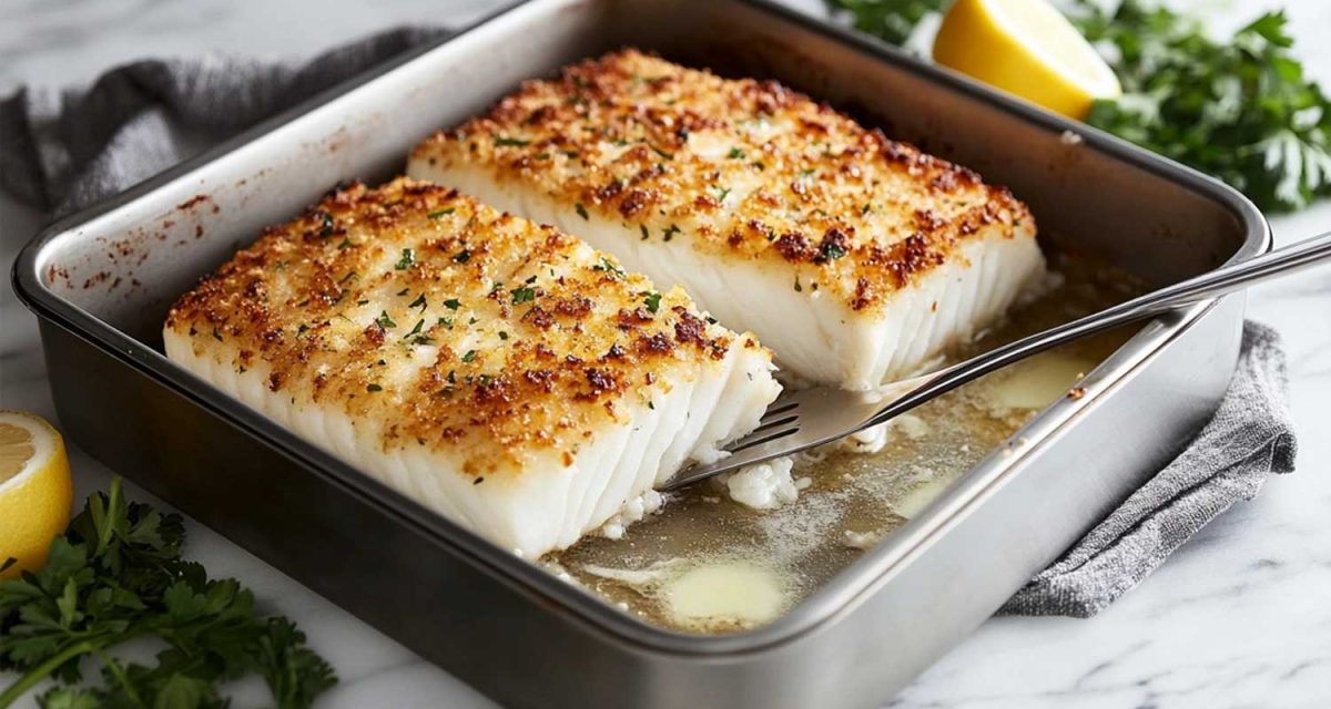 Easy Keto Parmesan-Crusted Halibut for a Romantic Dinner