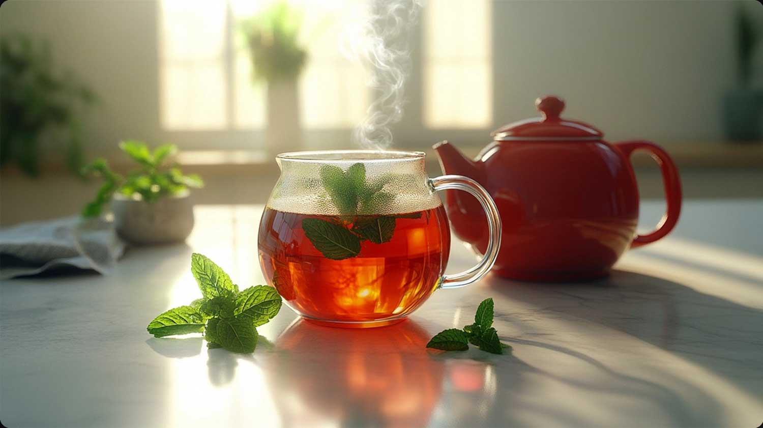 Easy Keto Moroccan Mint Tea With Real Flavor and No Sugar!