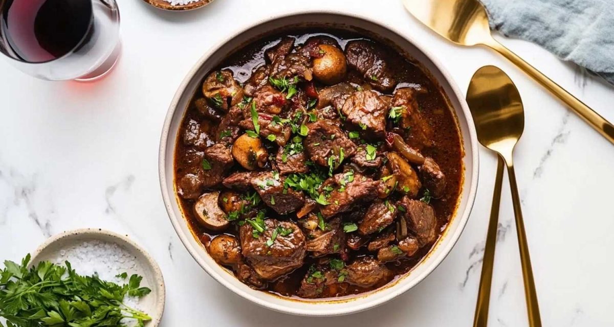 Keto Red Wine & Garlic Beef Stew: The Ultimate Comfort Food