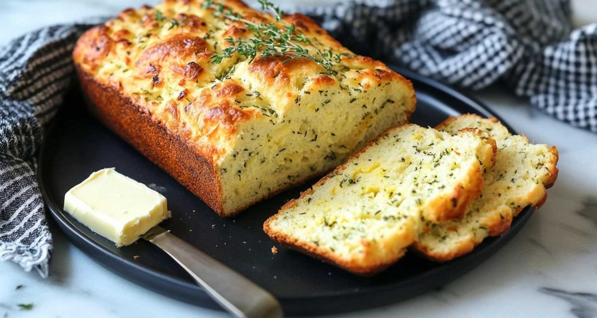 Keto Ricotta Herb Bread: Soft, Cheesy and Packed with Flavor