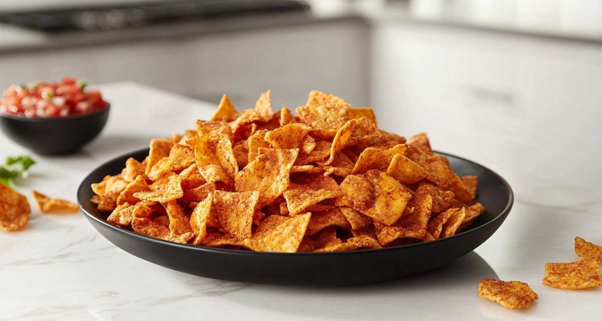 Keto Spicy Nacho Cheese Chips Recipe - Crispy and Cheesy