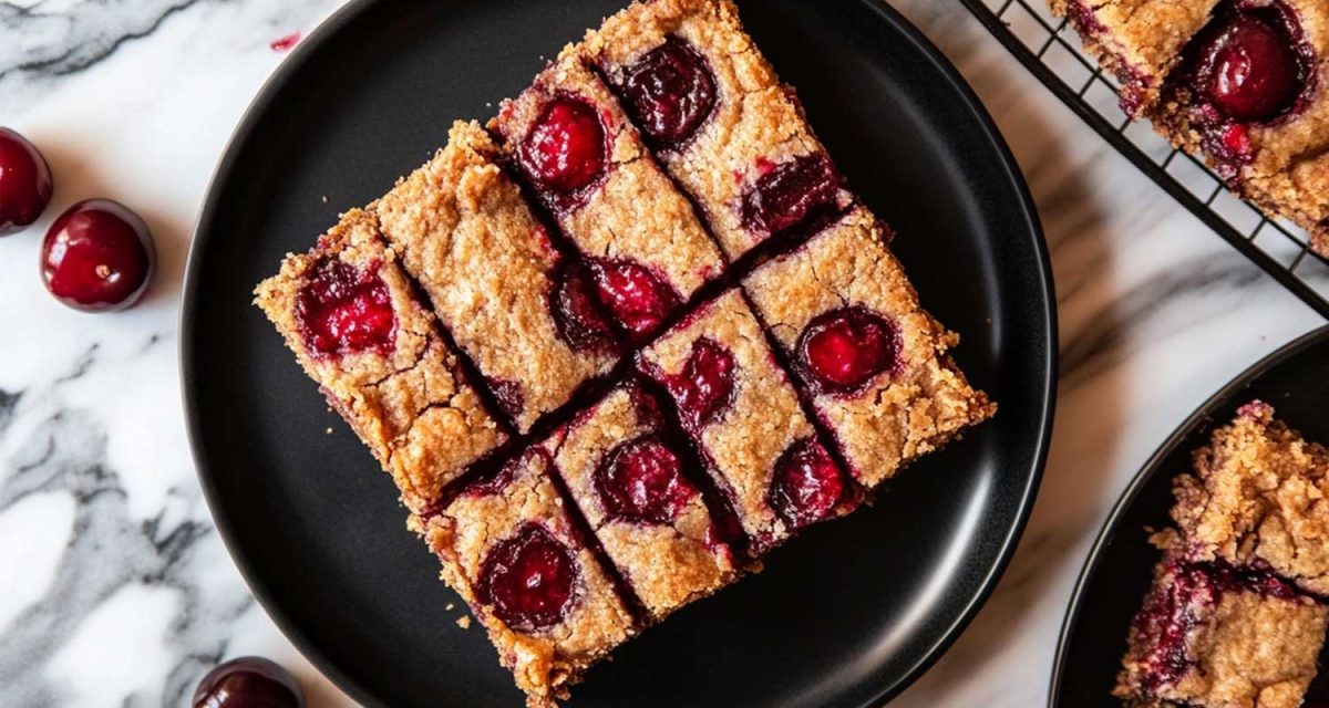 Low-Carb Cherry Pie Bars That Actually Taste Like a Treat
