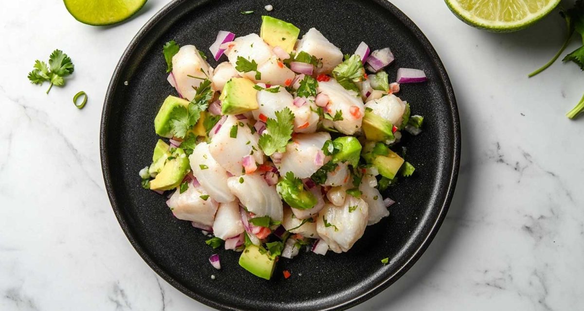 Keto Coconut Lime Ceviche - Fresh, clean and simple food