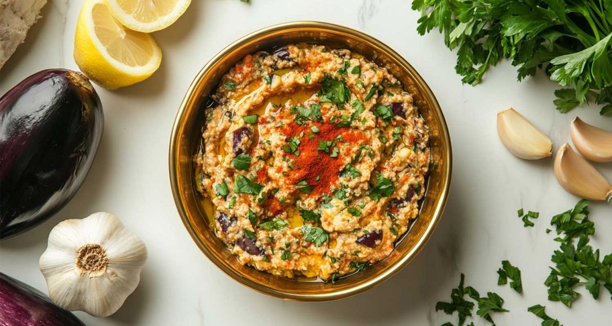 Keto Baba Ganoush (Lebanon-style): Real Smoky and Creamy!