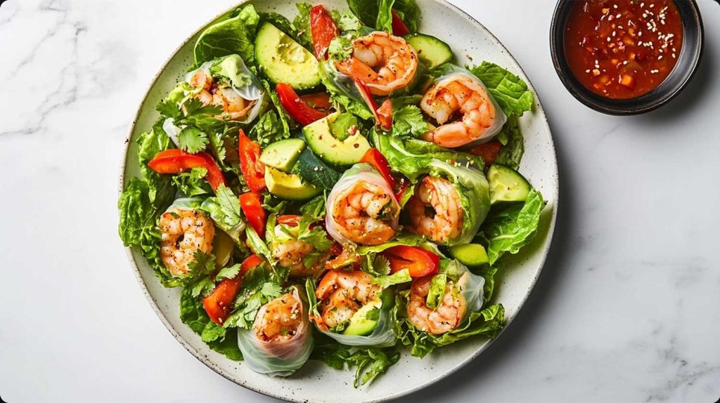 Vietnamese Keto Spring Rolls - Fresh, Crunchy and Low-Carb