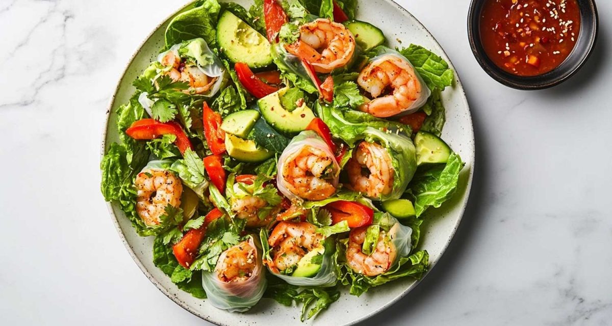 Vietnamese Keto Spring Rolls - Fresh, Crunchy and Low-Carb