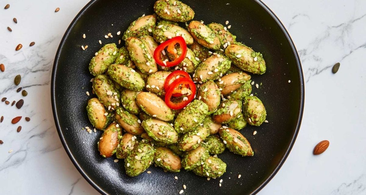 Simple Keto Spicy Wasabi Almonds That Actually Hit the Spot