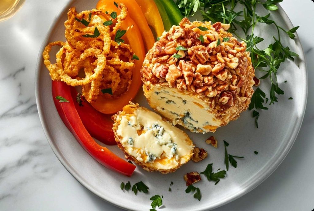 Keto Blue Cheese & Walnut Cheese Ball That you Will Love