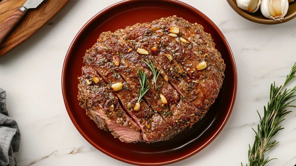 Keto Garlic-Herb Crusted Prime Rib Recipe For Your Dinner