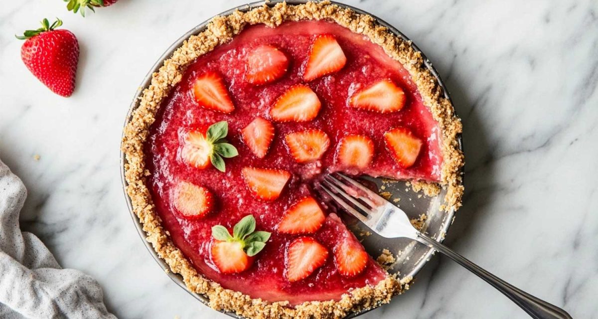 Delicious Keto Strawberry Rhubarb Pie: No Sugar, No Regrets