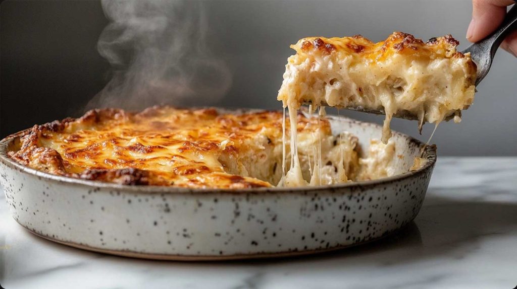 Keto Turnip & Cheese Bake (The No Carbs Hash Brown Casserole)