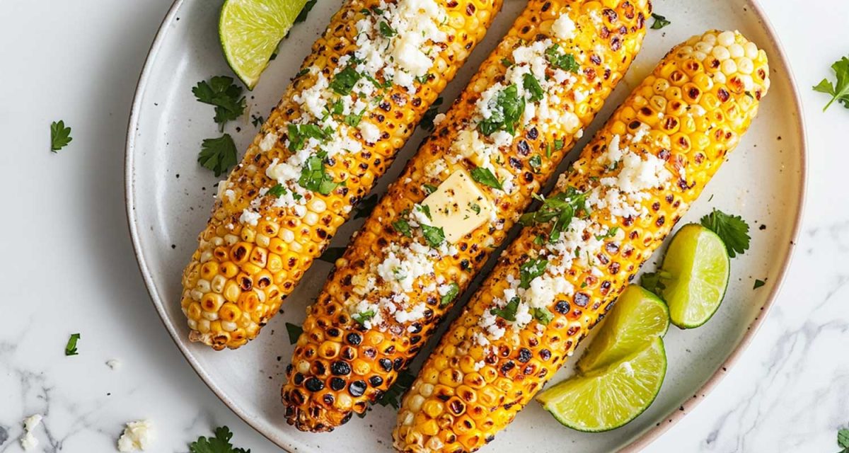 Keto Grilled Corn on the Cob (Yes, Really!)