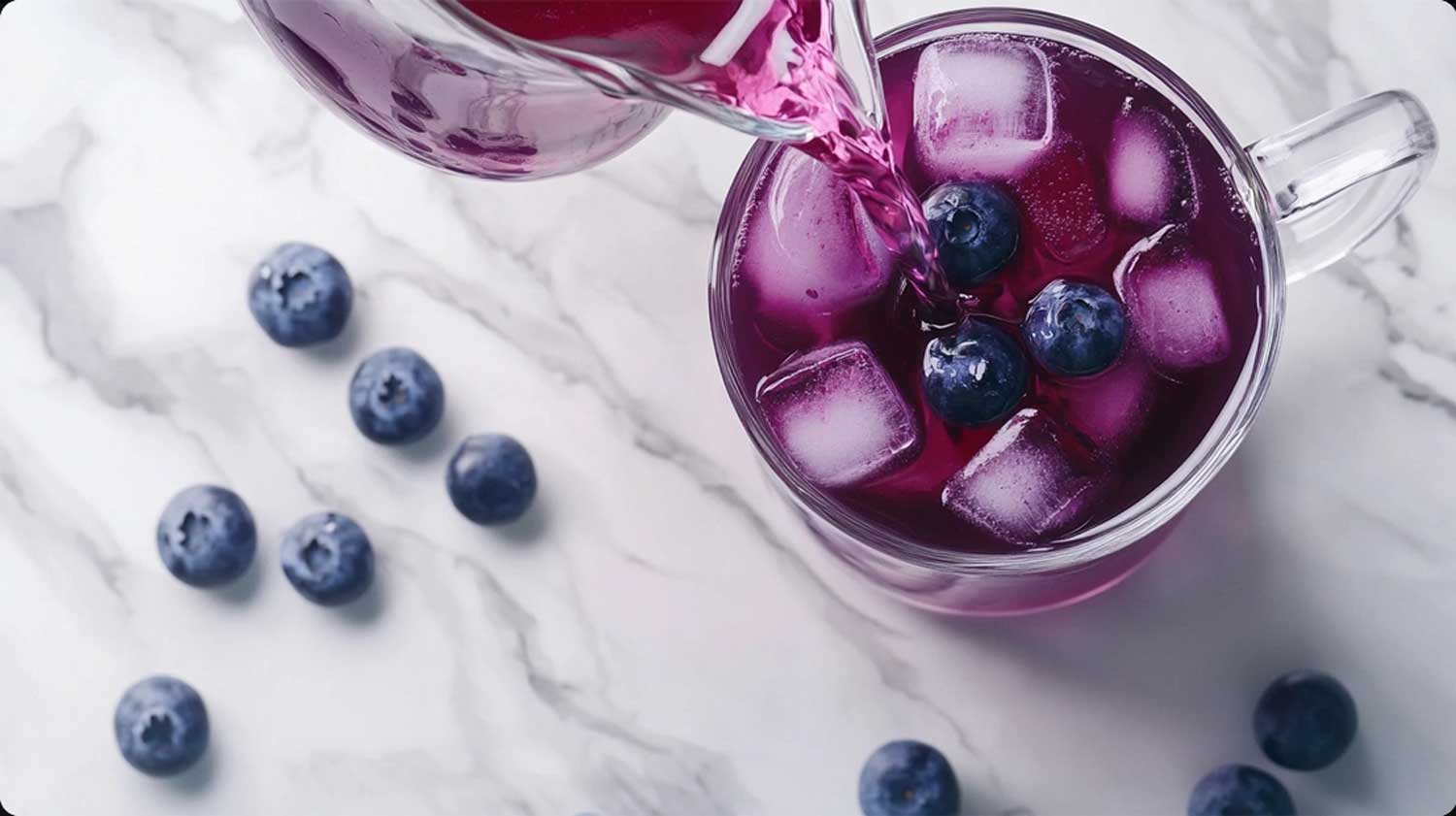 Keto Iced Blueberry Tea - The Perfect Sugar-Free Refreshment