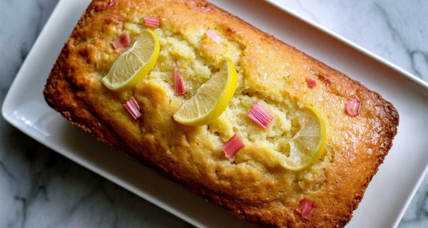 Keto Moist Lemon Rhubarb Loaf (Actually Worth Baking Twice)