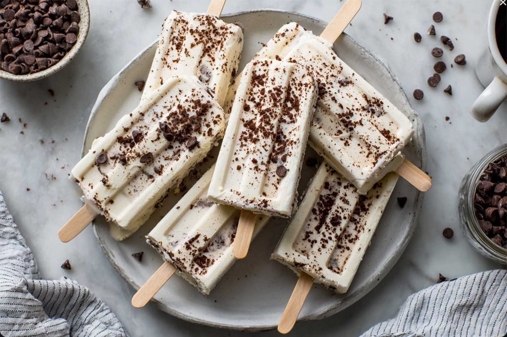 Easy Keto Chocolate Chip Yogurt Pops Recipe For Summer Treat