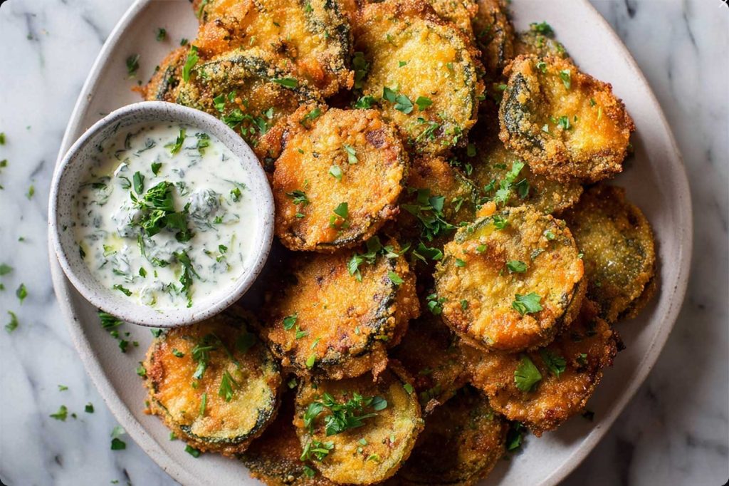 Easy Keto Fried Pickles Recipe - Crunchy, and Low-Carb Snack