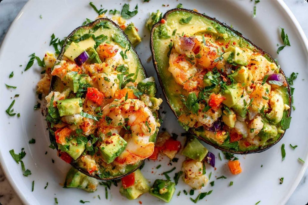 Keto Seafood‑Stuffed Avocados (Quick Fresh, Low‑Carb, Tasty)