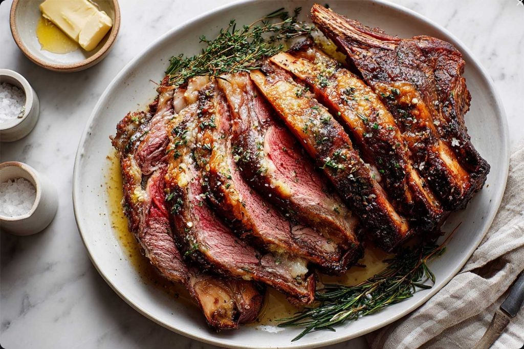 Yummy Keto Butter-Basted Rib Roast That'll Make Eat it All