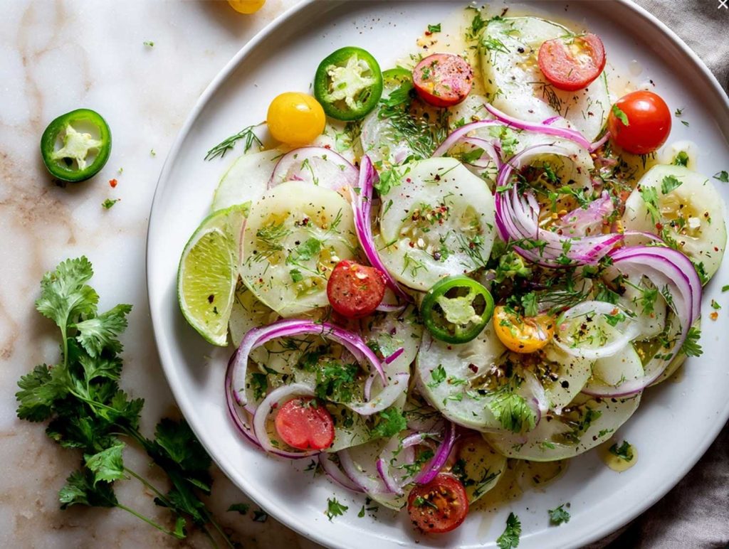 Easy Keto Chayote Squash Salad Recipe That’s Fresh and Crisp