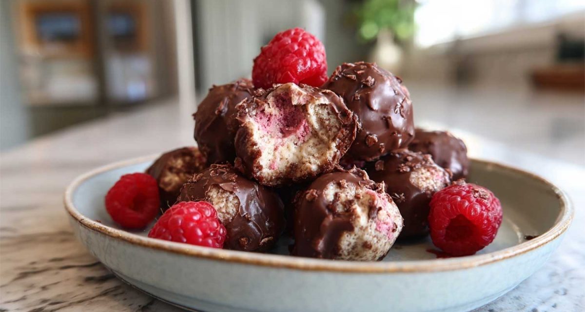 Keto Raspberry Yogurt Chocolate Bites (Low Carb and So Good)