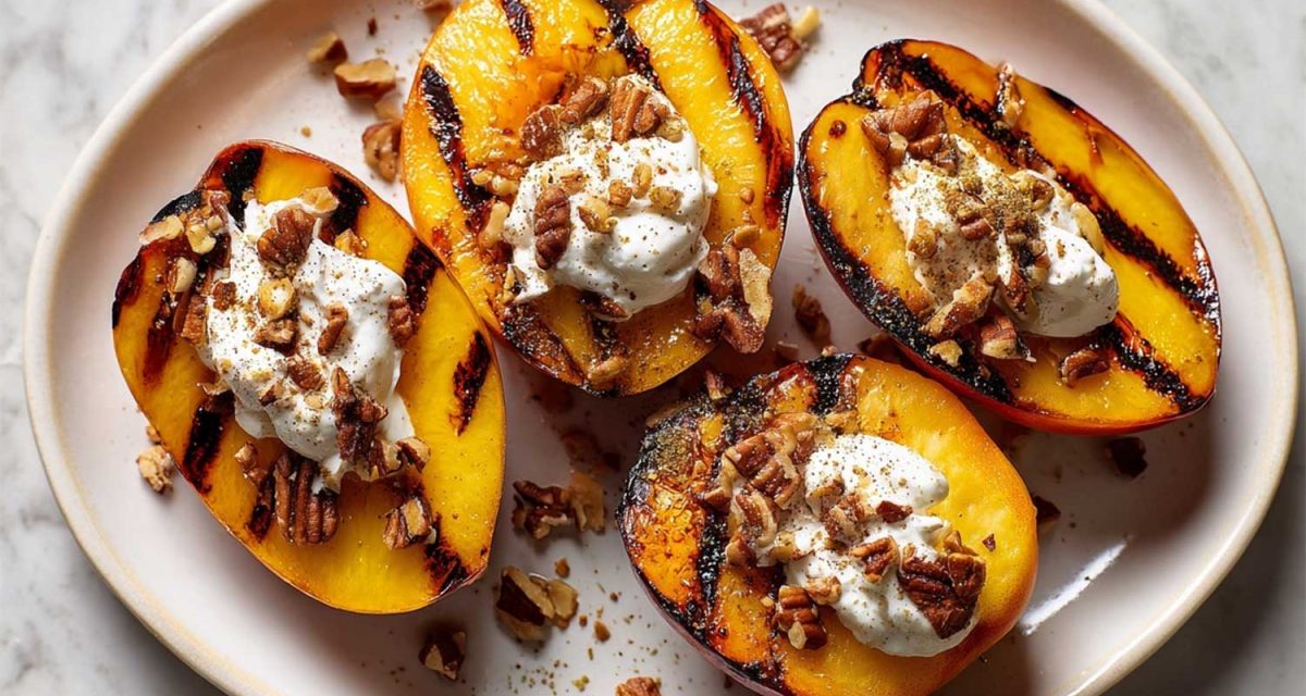 Keto Grilled Peaches That’ll Make You Forget You’re on Diet