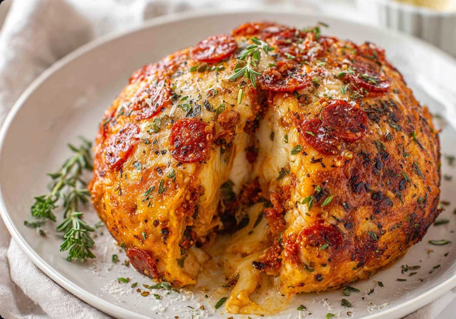 Easy Keto Pizza Cheese Ball: The Only Appetizer You’ll Want