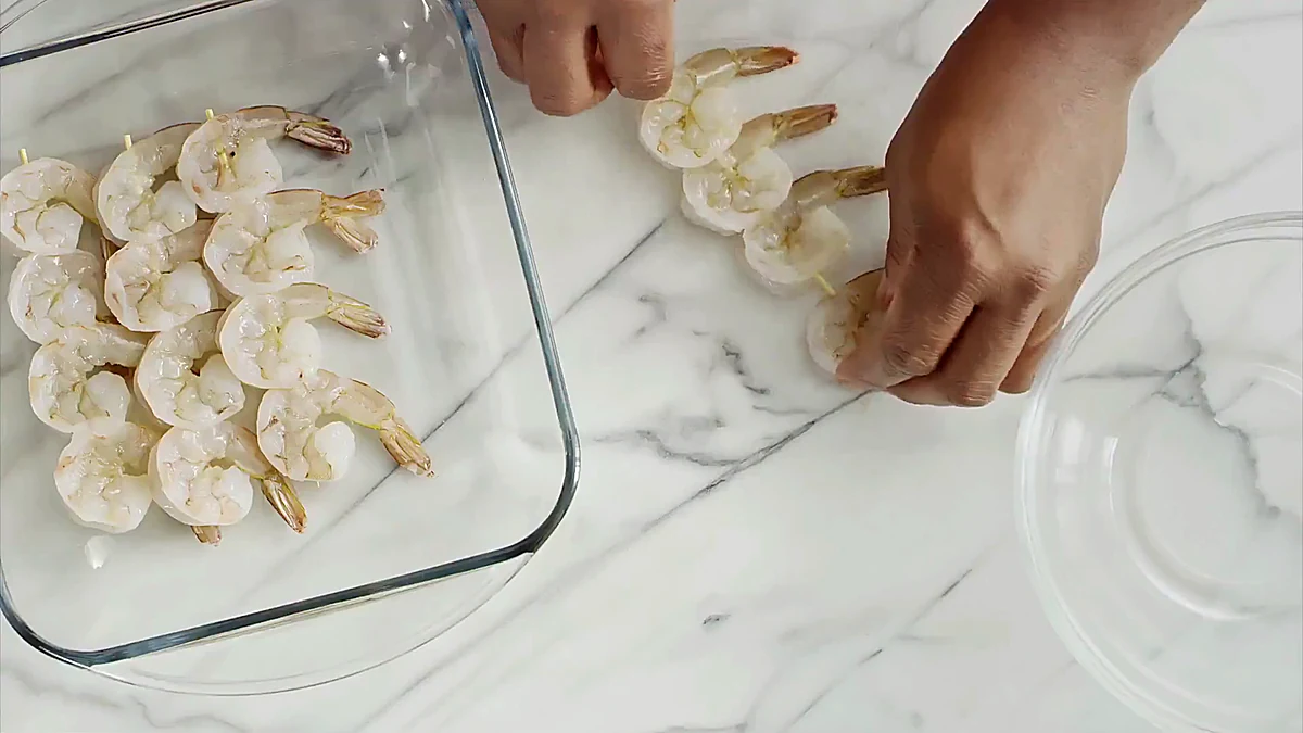 Grilled Citrus Shrimp Salad with Pistachios